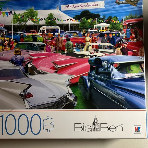 MB Big Ben | Games | 00 Piece Big Ben Car Show A Fun To Put Together ...